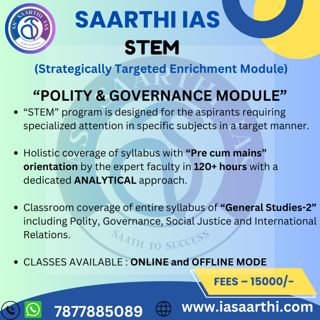 SAARTHI IAS | Master Ethics Module for UPSC IAS Exams